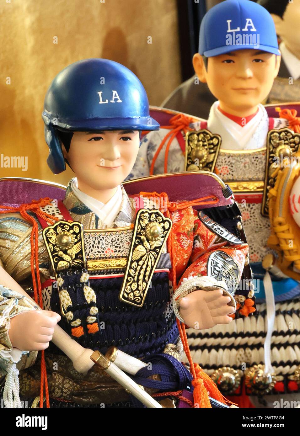 Tokyo, Japan. 19th Mar, 2024. Japan's doll maker Kyugetsu displays ...