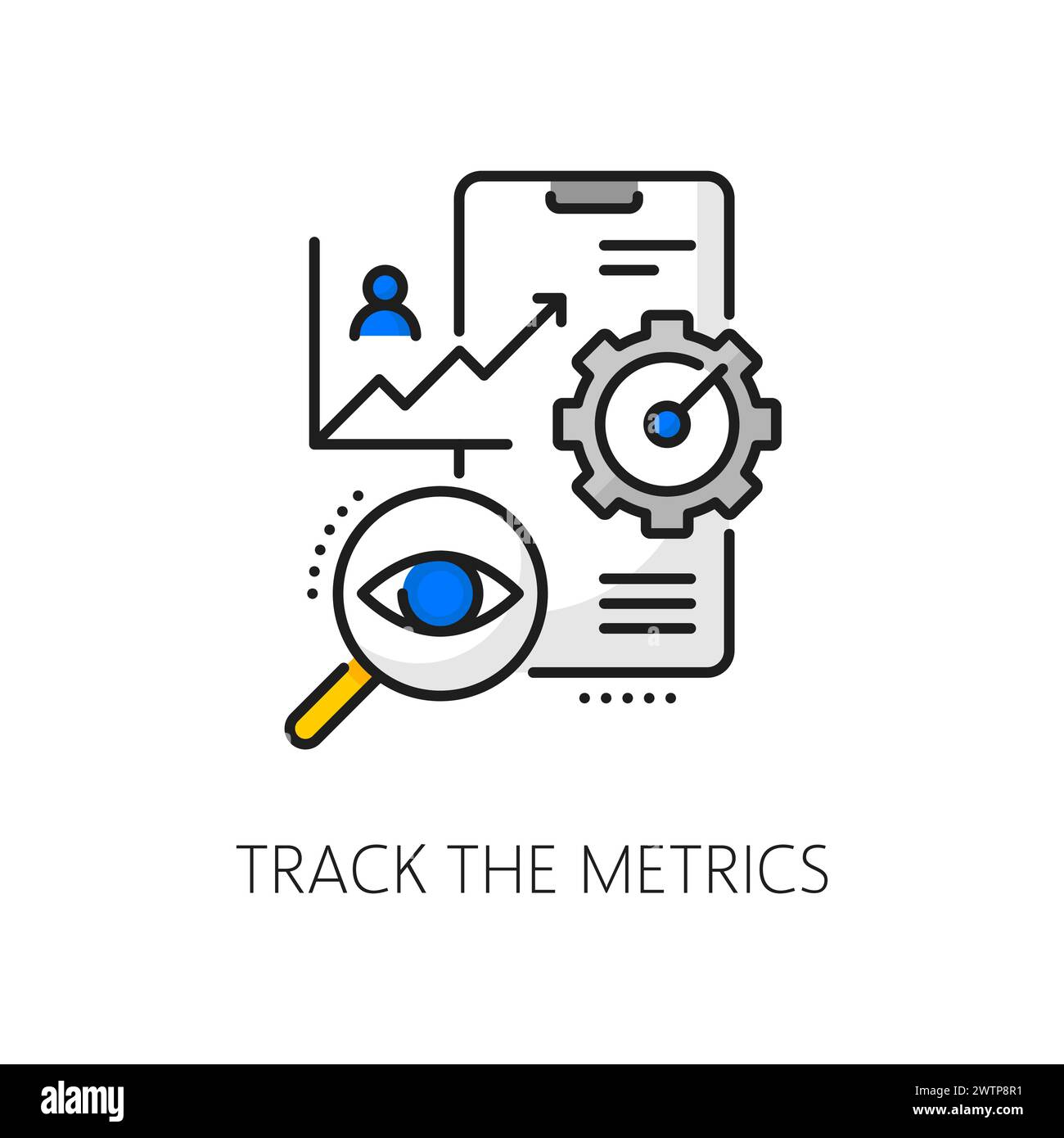 Mobile Software Develop Track And Metrics Web Application Coding Cellphone App Optimization