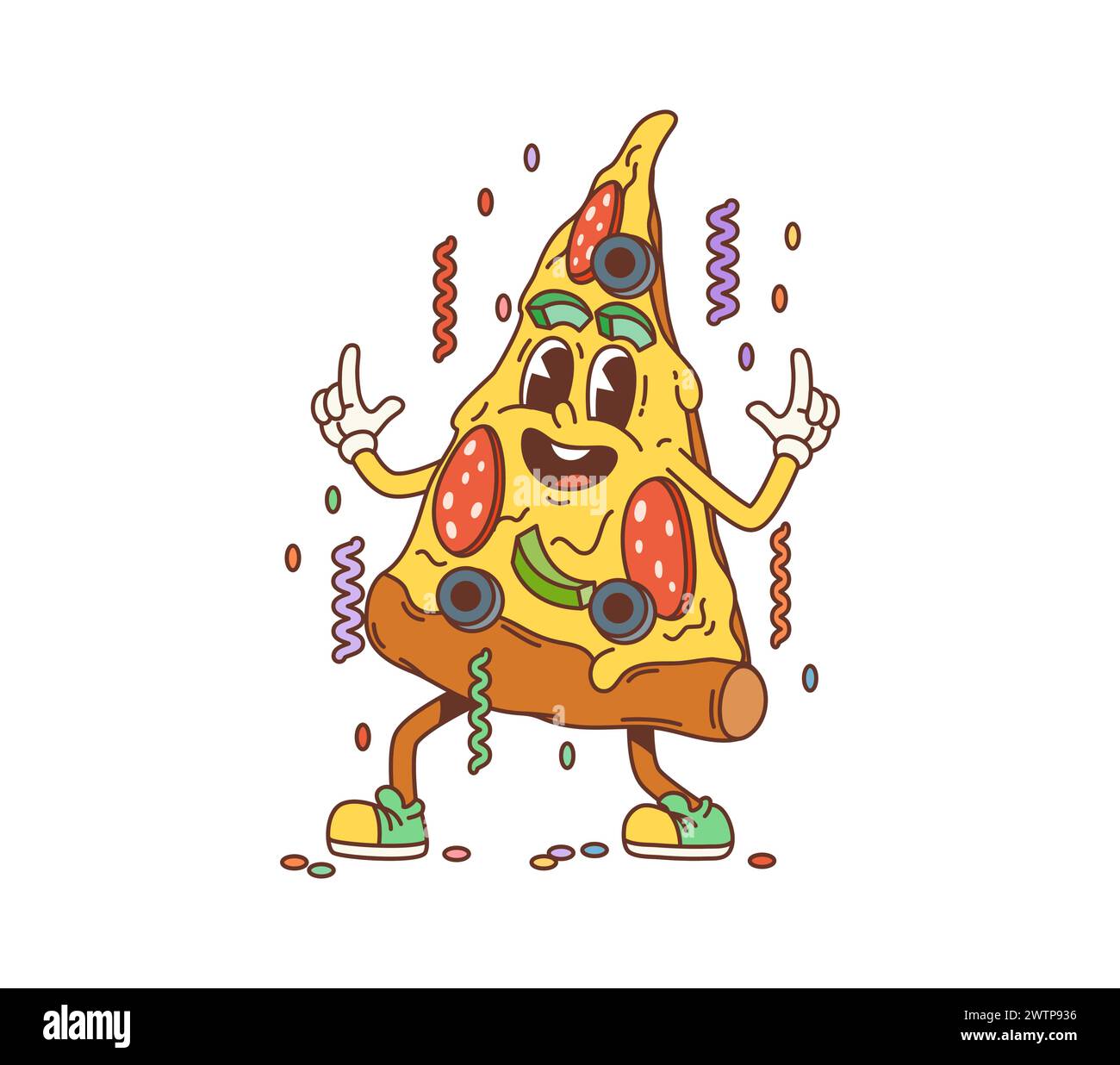 60s street party Stock Vector Images - Alamy