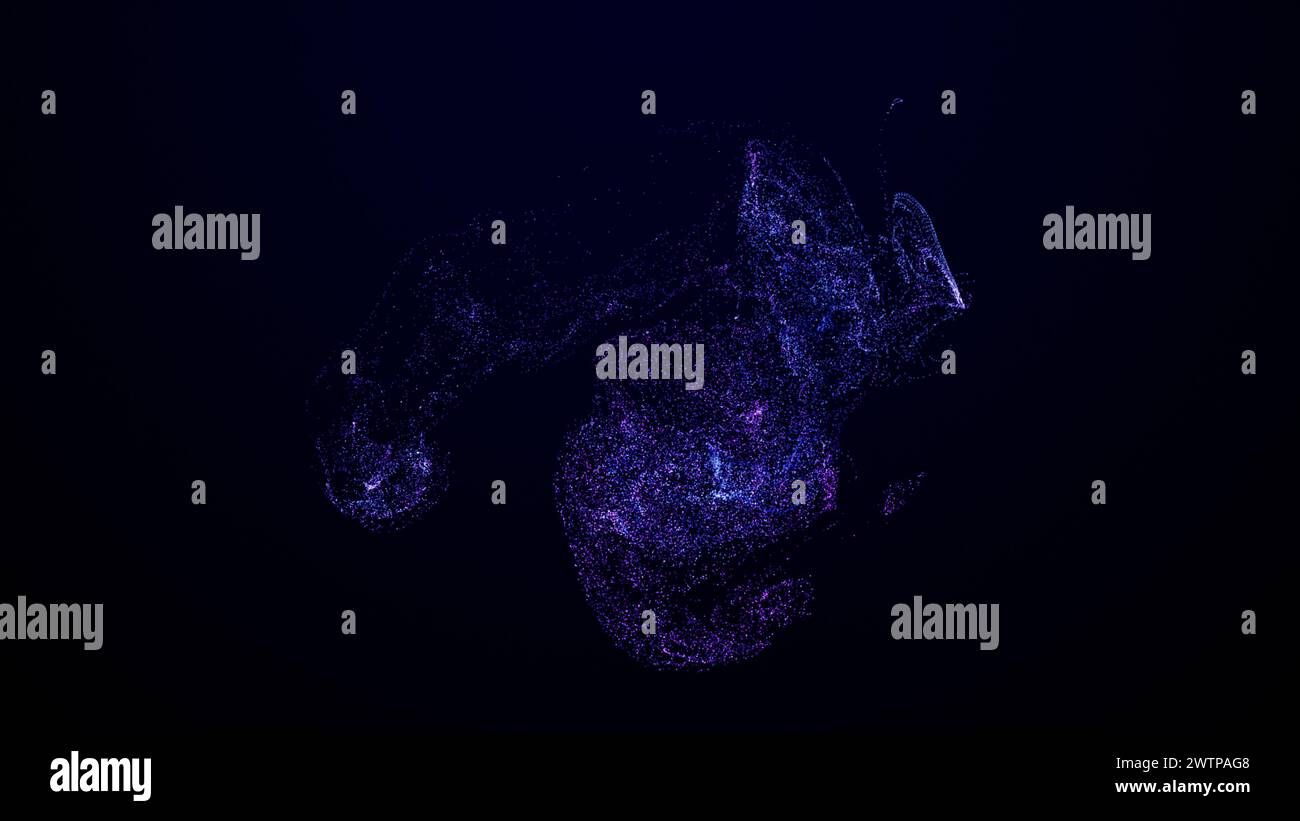 Abstract light dust particles hi-res stock photography and images - Alamy