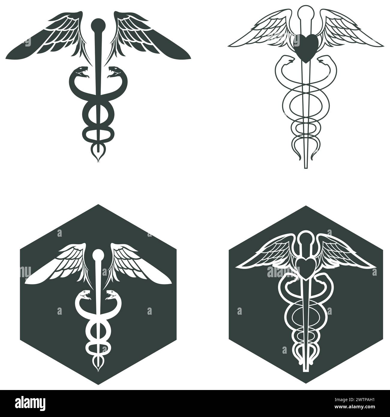Collection of medical vector icon logos Stock Vector Image & Art - Alamy