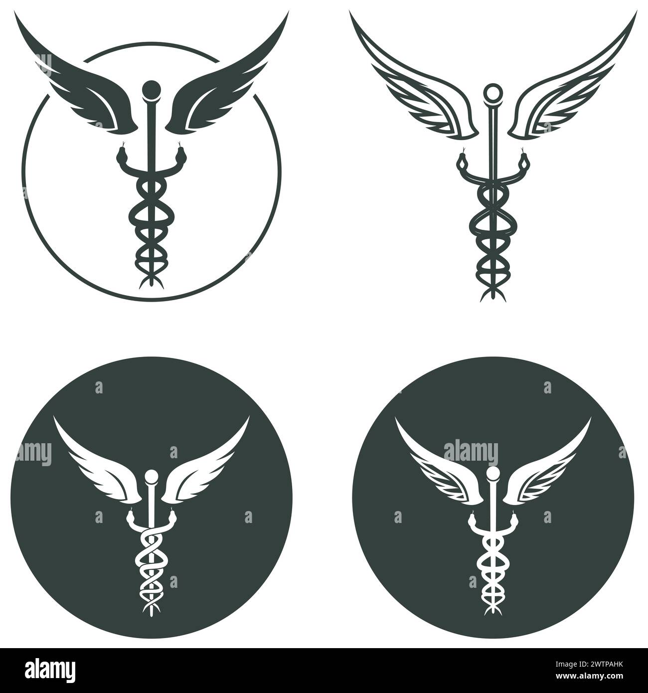 Collection of medical vector icon logos Stock Vector Image & Art - Alamy