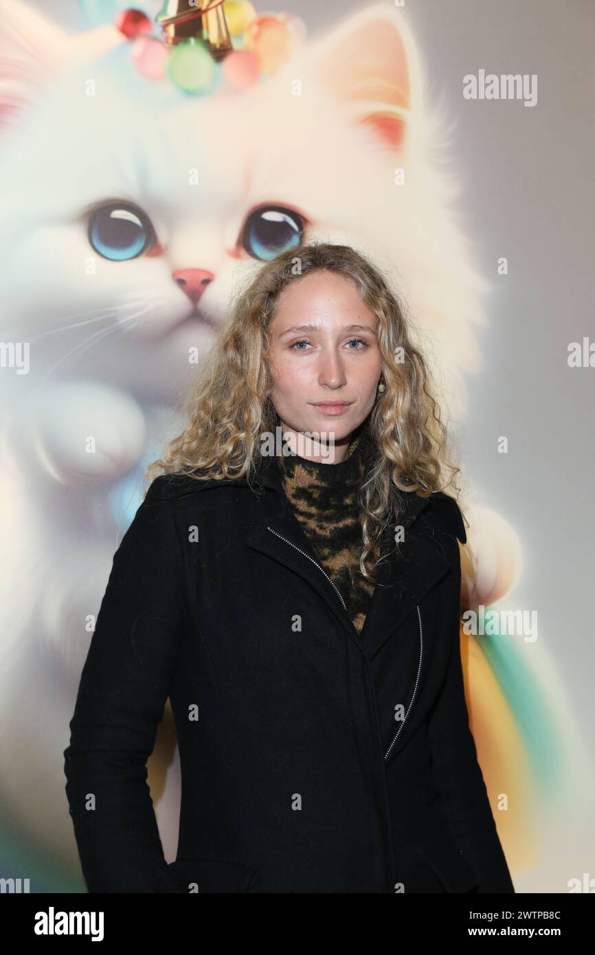 Elfie Reigate attends the launch of 'CUTE' exhibition at Somerset House ...