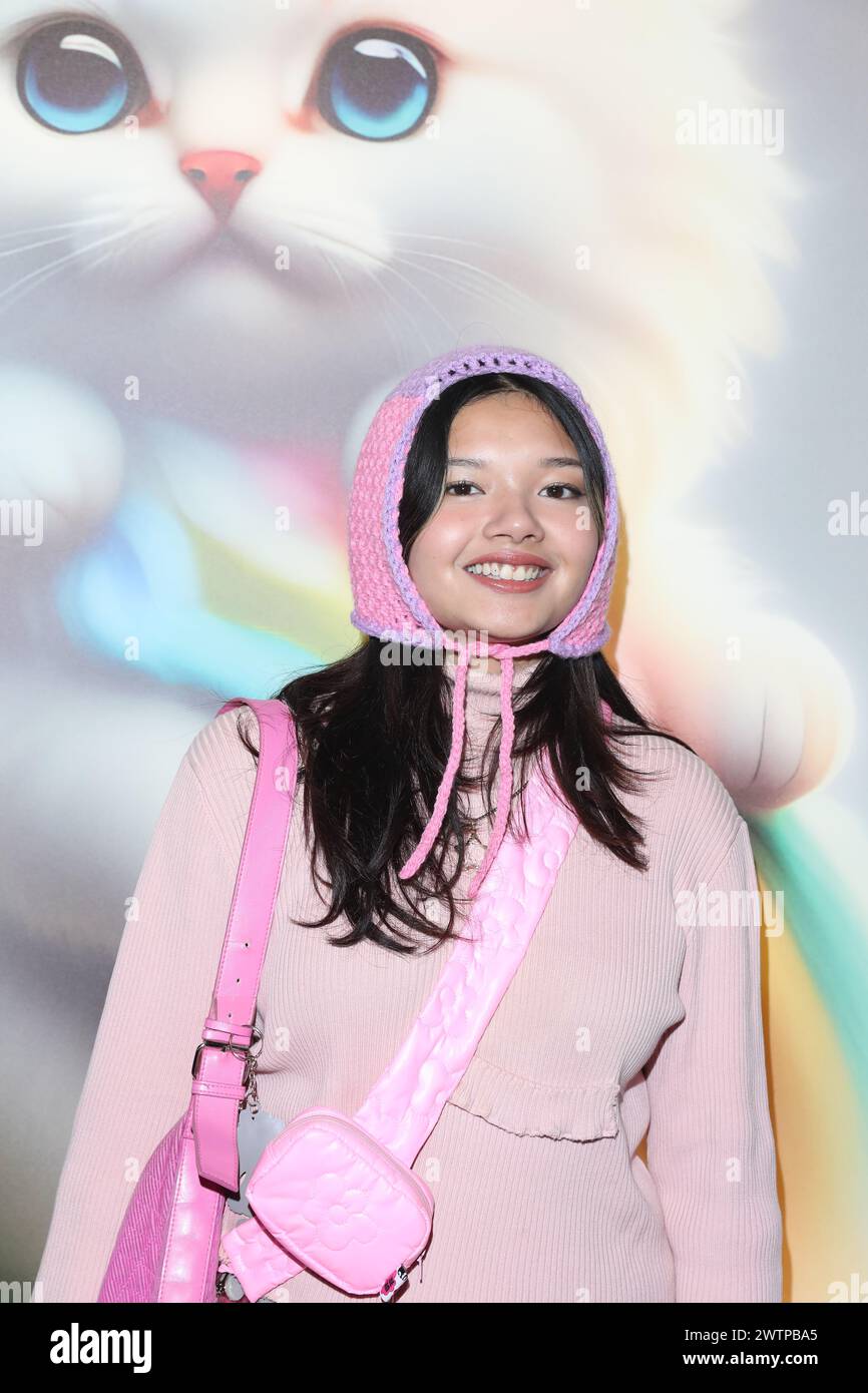 Lucy Tun attends the launch of 'CUTE' exhibition at Somerset House in ...