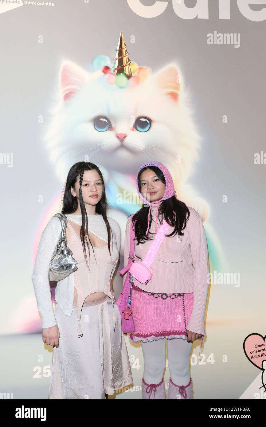 Lucy Tun attends the launch of 'CUTE' exhibition at Somerset House in ...