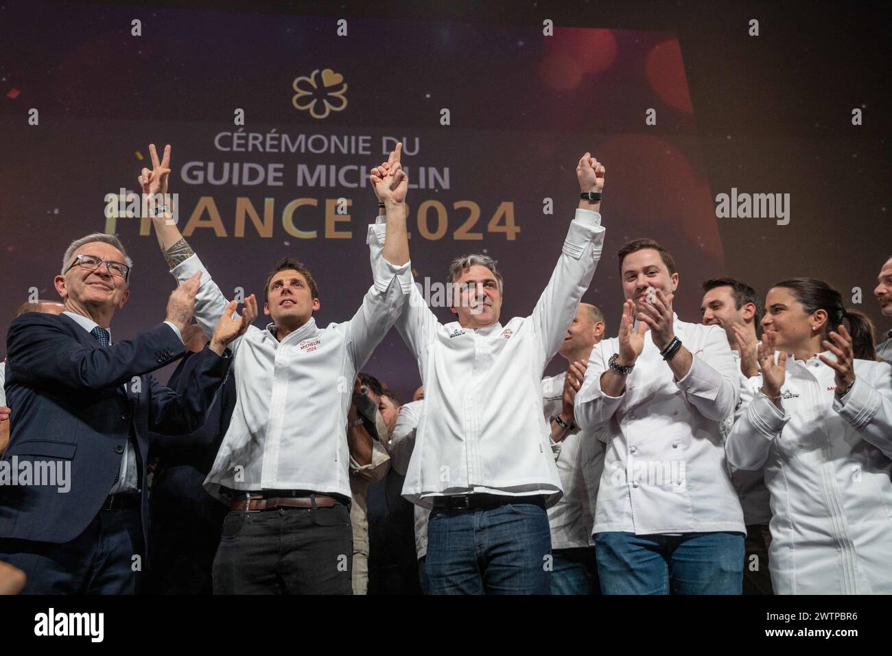 Centre Val de Loire regional council president Francois Bonneau, three ...