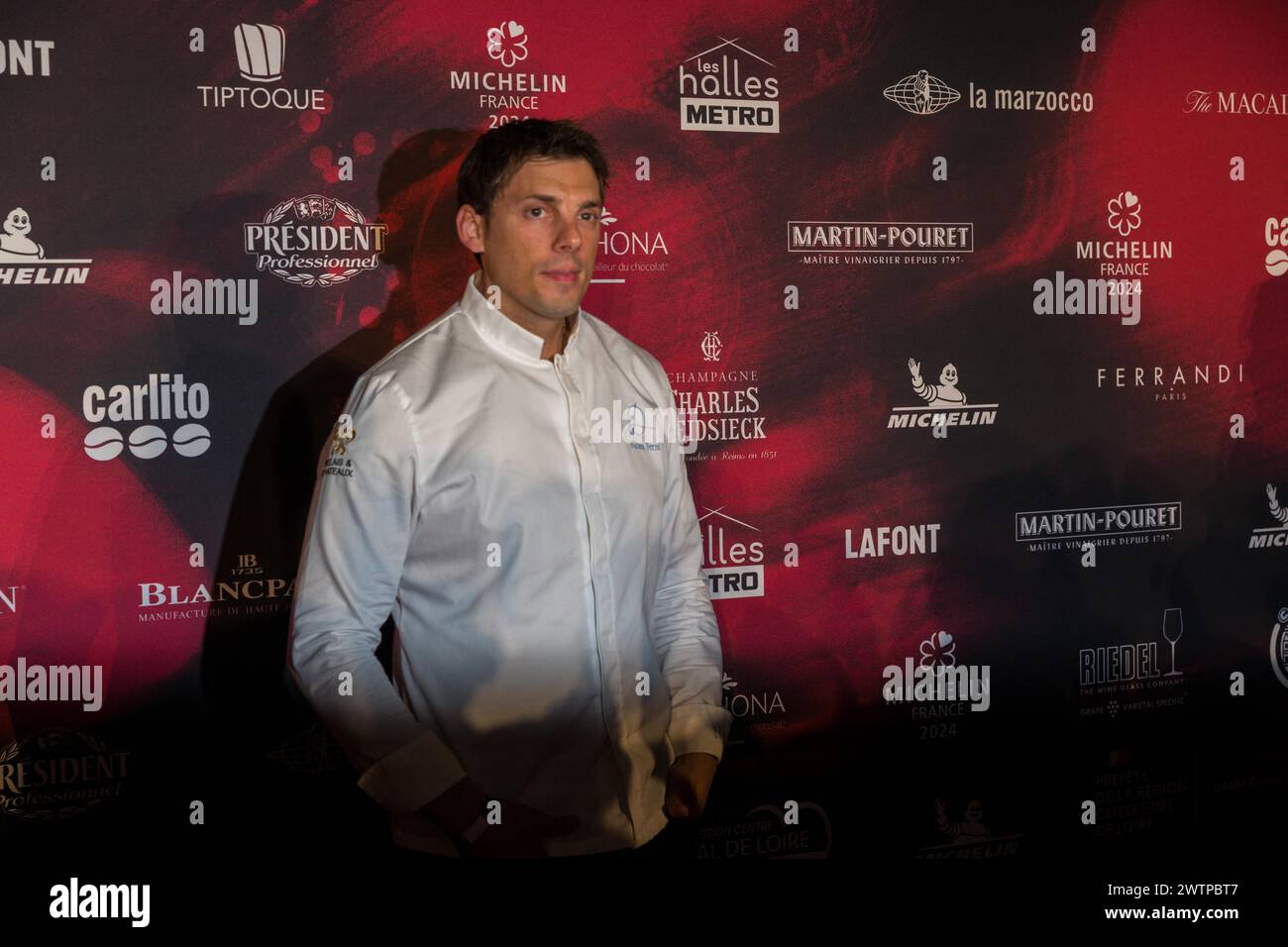 Tours, France. 18th Mar, 2024. Three Michelin-starred French chef for ...