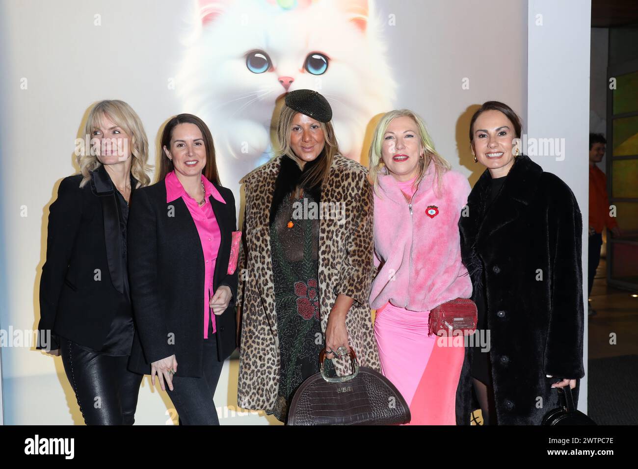 Azzi Glasser, Natalia Cassel, and guests attend the launch of 'CUTE ...