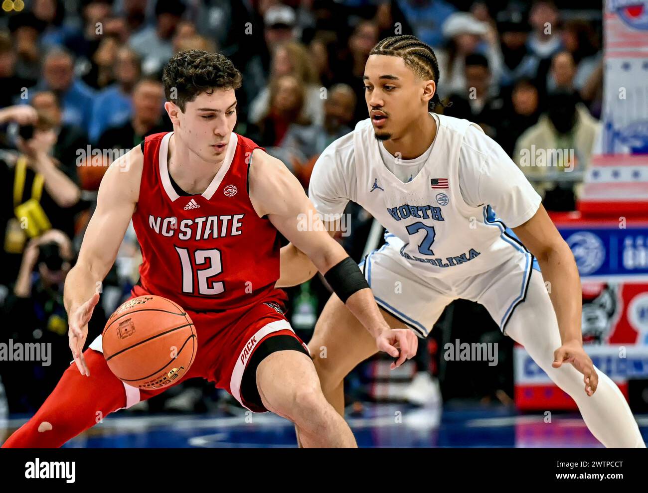 WASHINGTON, DC - MARCH 16: North Carolina State Wolfpack guard Michael ...