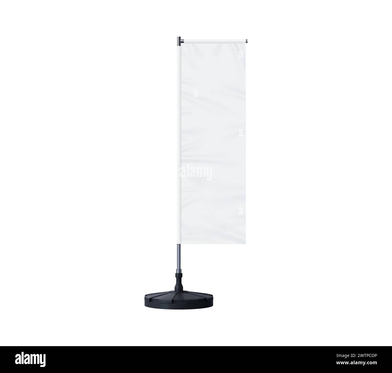 Realistic banner stand, beach flag isolated 3d vector blank mockup ...