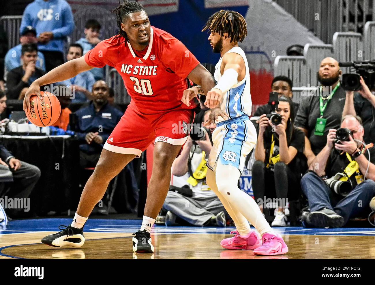 WASHINGTON, DC - MARCH 16: North Carolina State Wolfpack forward DJ ...