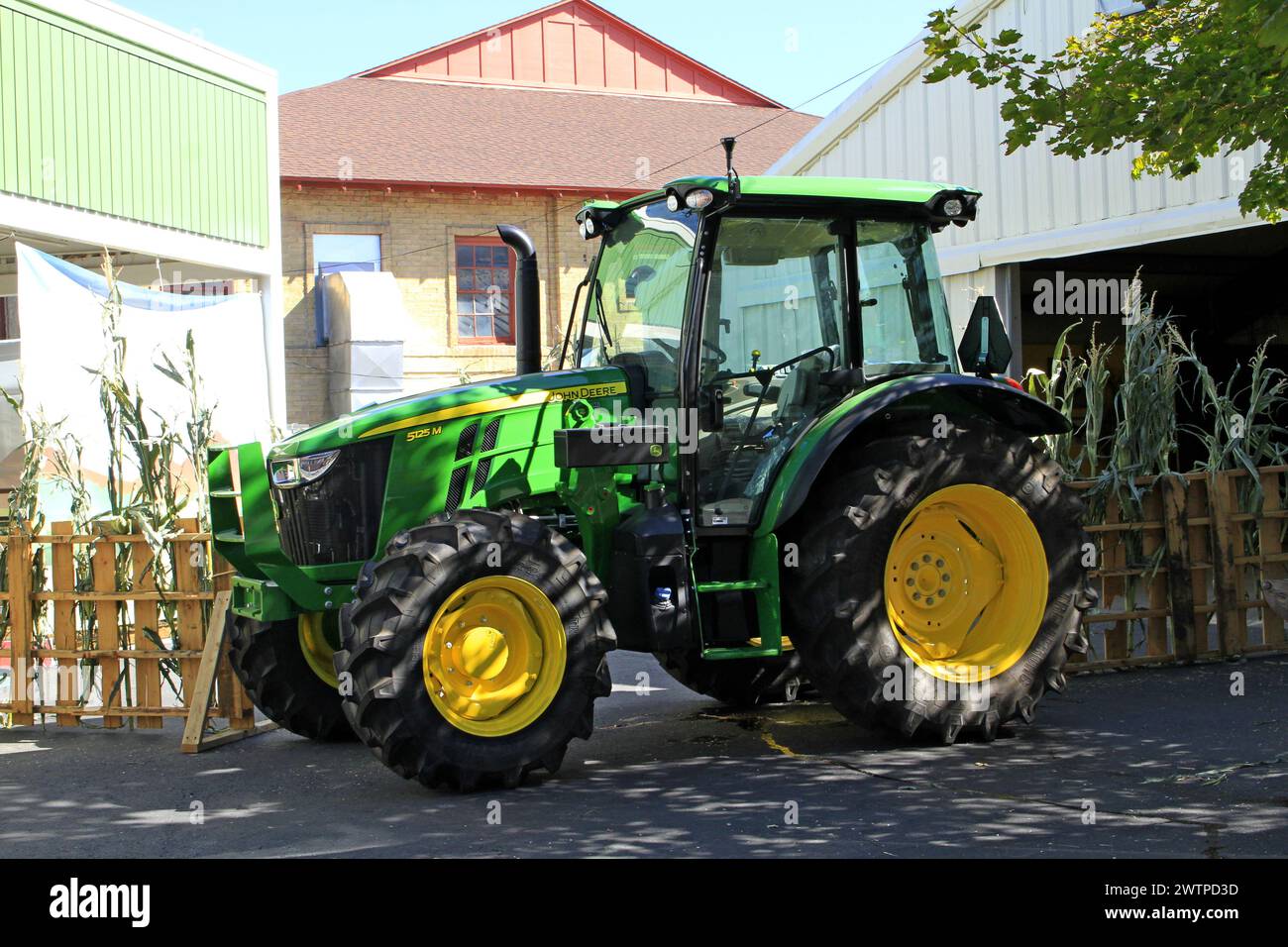 John Deere Tractor at the Utah State Fair outdoors Stock Photo - Alamy
