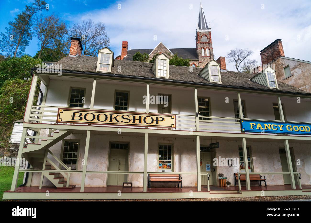 Harpers ferry national historical park visitor center hi-res stock ...