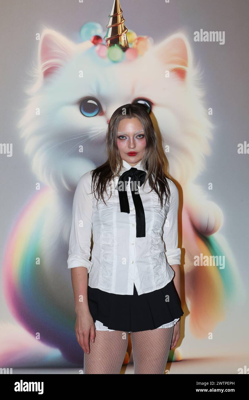 Simone Murphy aka sim0ne attends the launch of 'CUTE' exhibition at ...