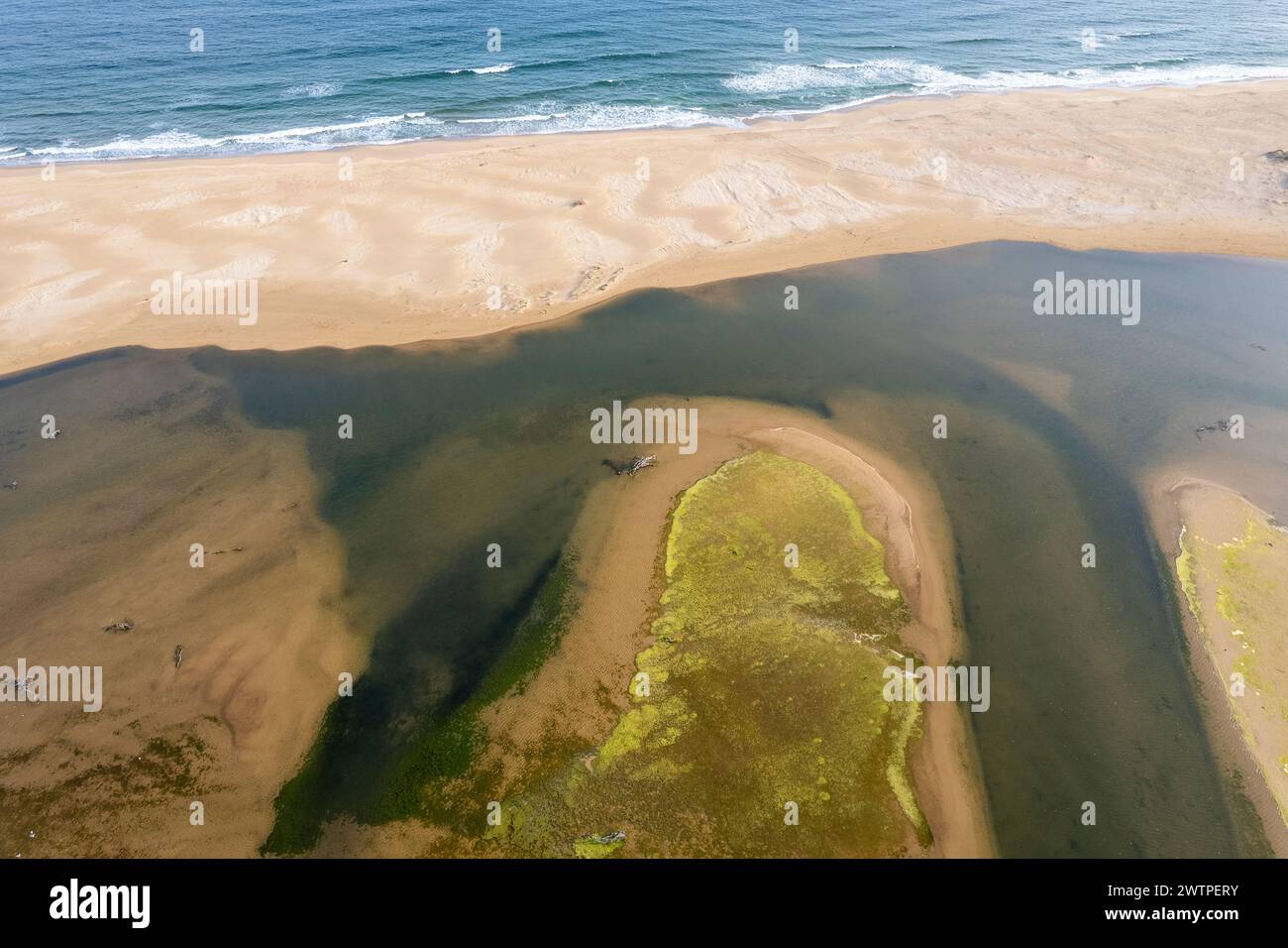 Aerial View of Lake Tyers in Gippsland Region, Victoria, Australia ...