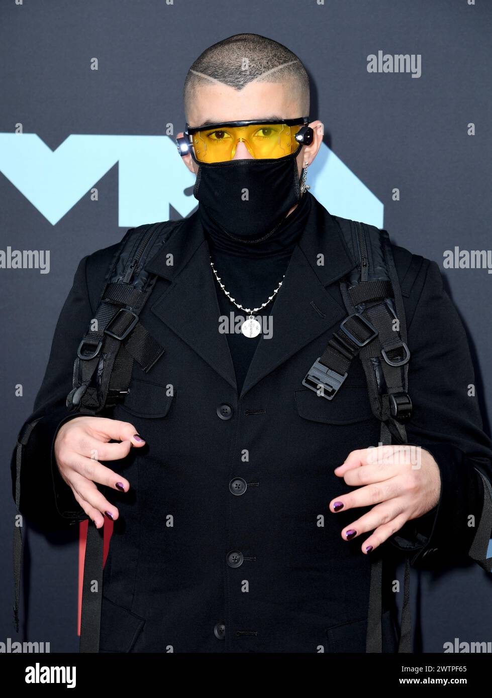 File photo dated 27/08/19 of Bad Bunny attending the MTV Video Music ...