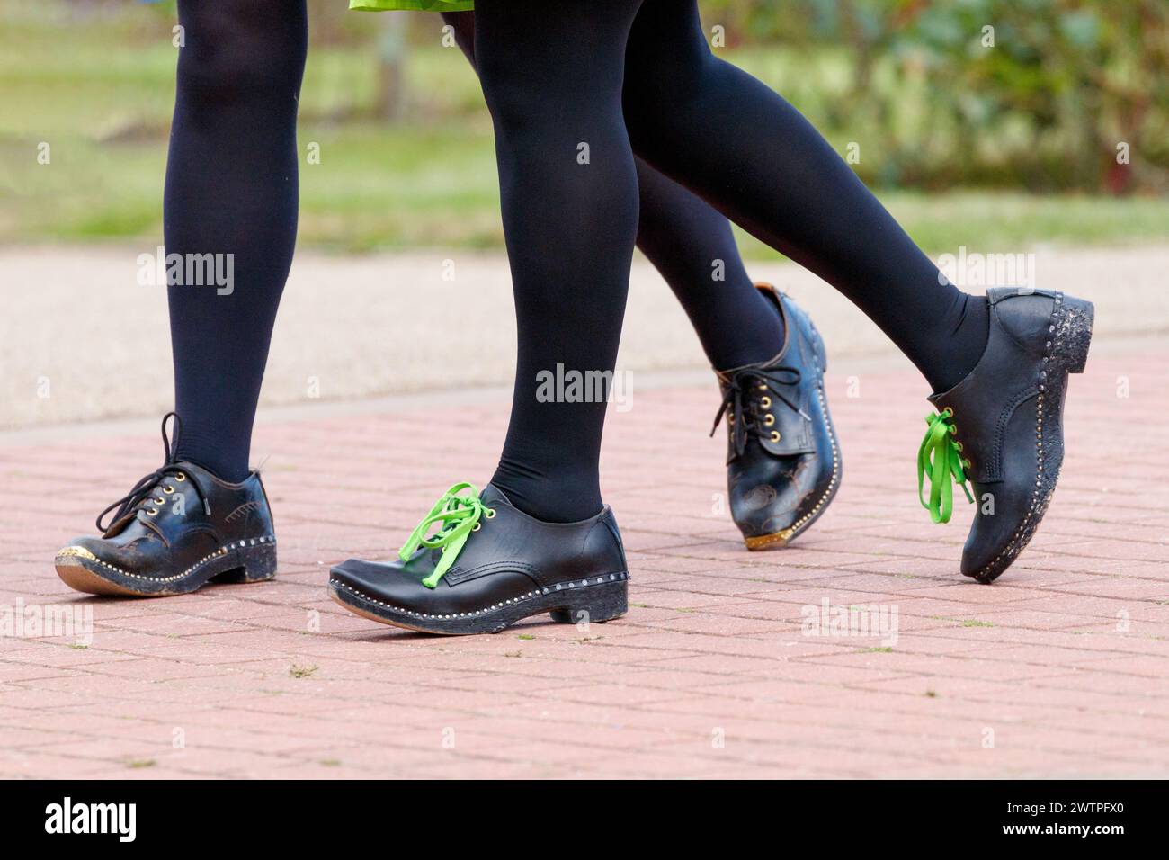 Hadrian Clog dancing at Whitby folk week in 2016 Stock Photo - Alamy