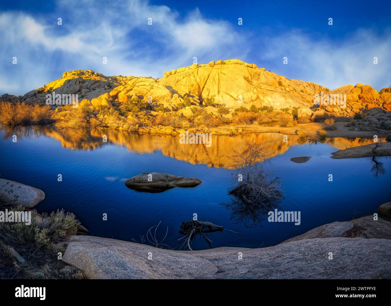 Water beside rocky shore with grassy ground Stock Photo - Alamy