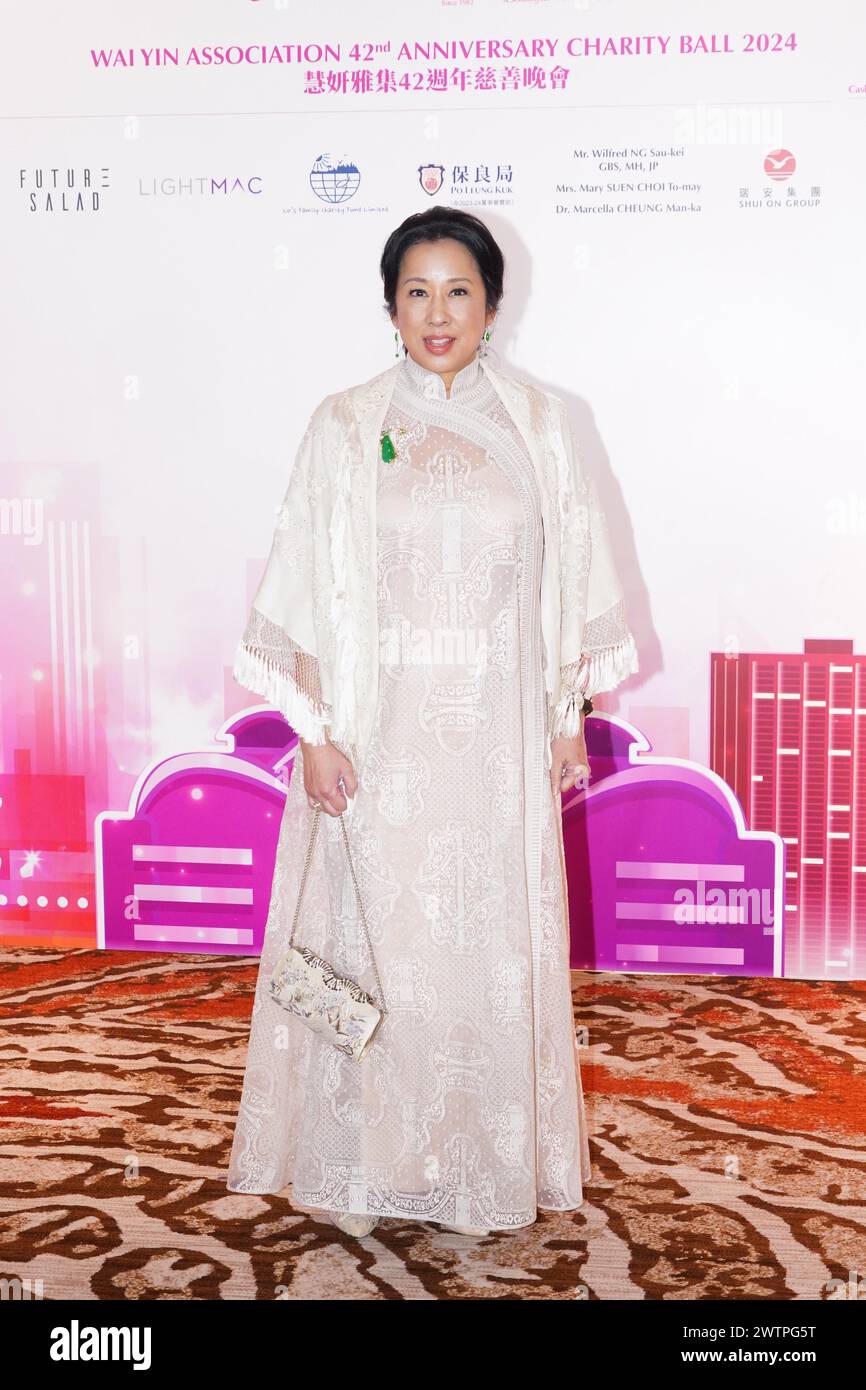 Chinese actress and beauty pageant titleholder Loletta Chu attends an ...