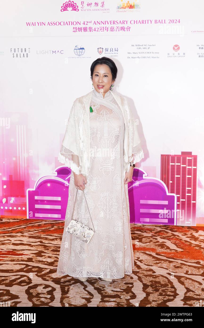 Chinese actress and beauty pageant titleholder Loletta Chu attends an ...