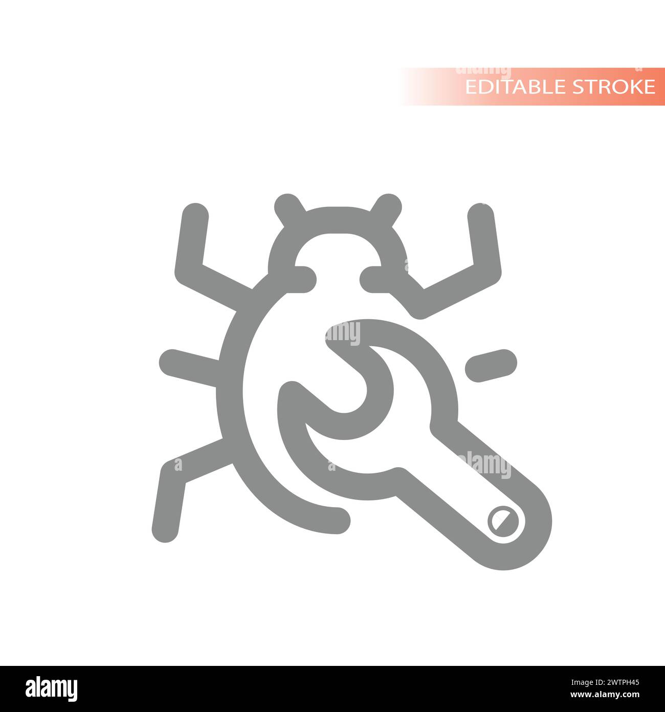 Crime symbol outline hi-res stock photography and images - Alamy