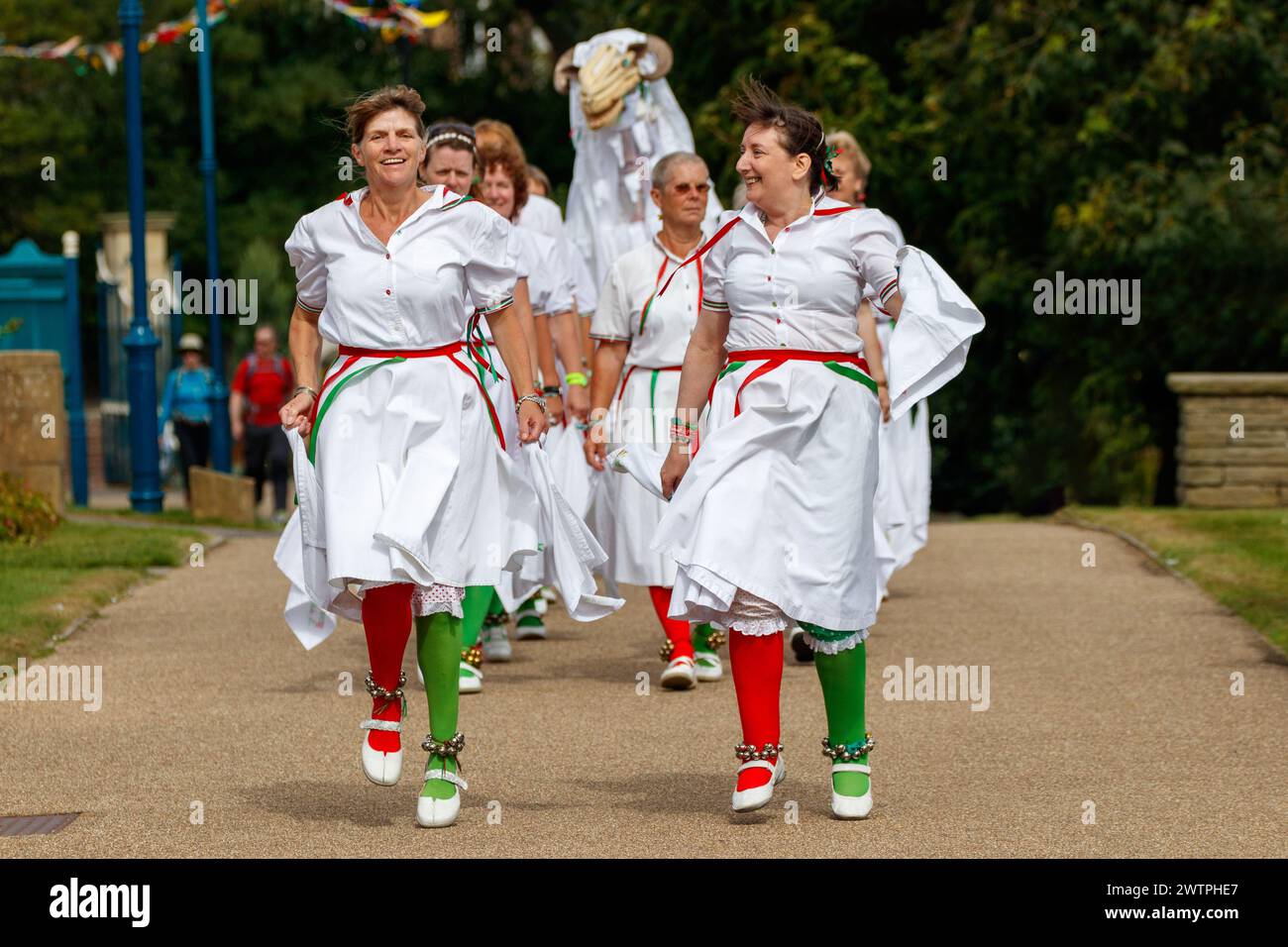 Female morris dancing hi-res stock photography and images - Alamy