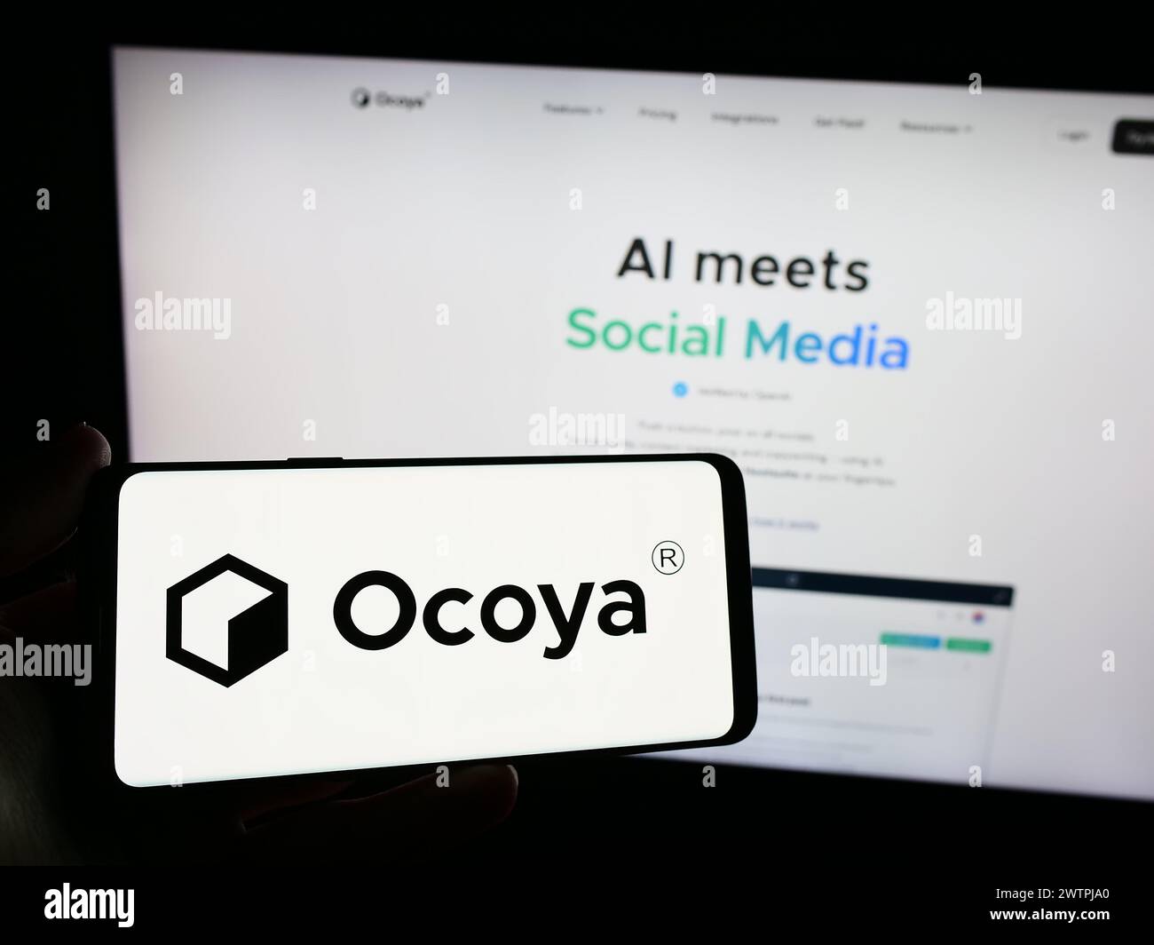 Ocoya logo hi-res stock photography and images - Alamy