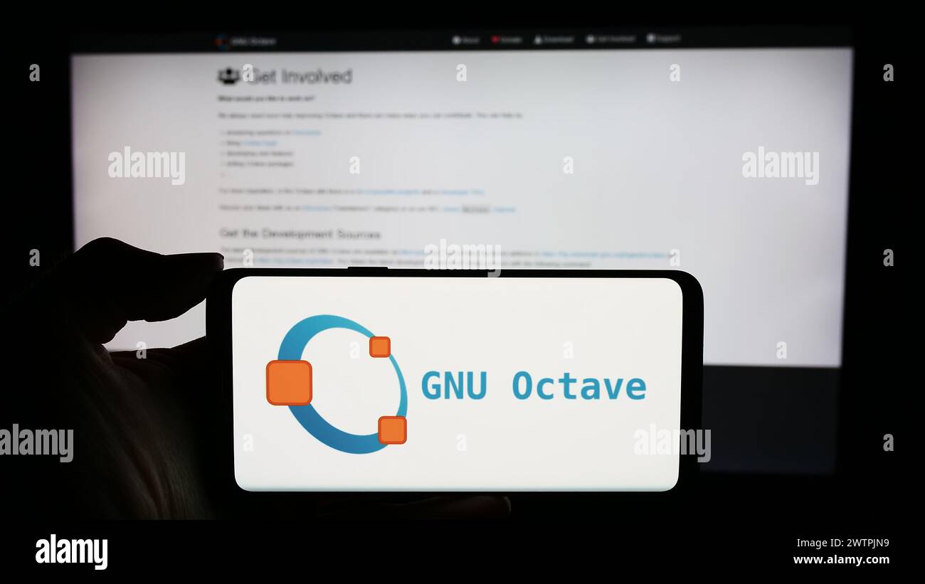 Gnu octave logo hi-res stock photography and images - Alamy