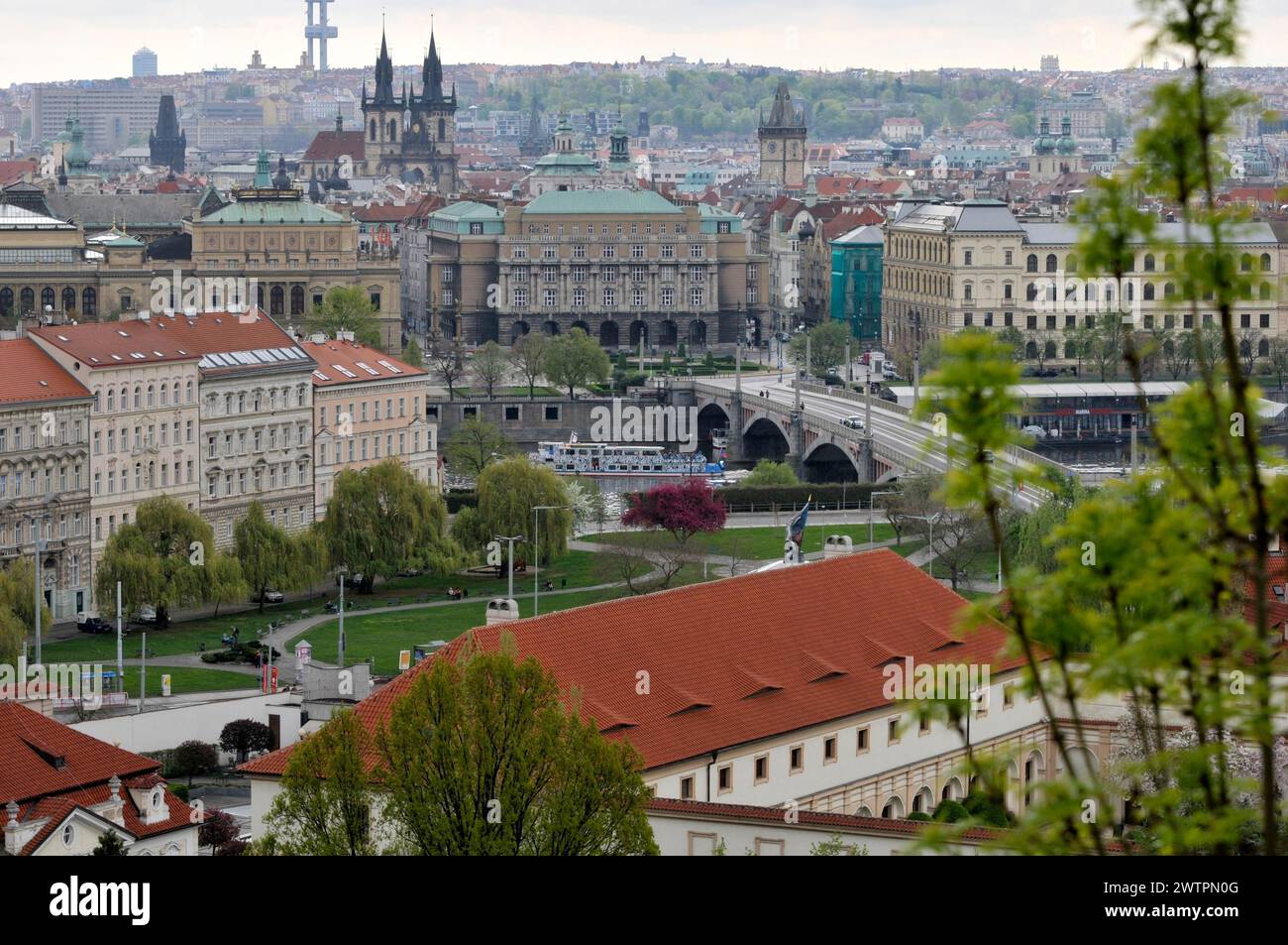 Prague landscape hi-res stock photography and images - Alamy