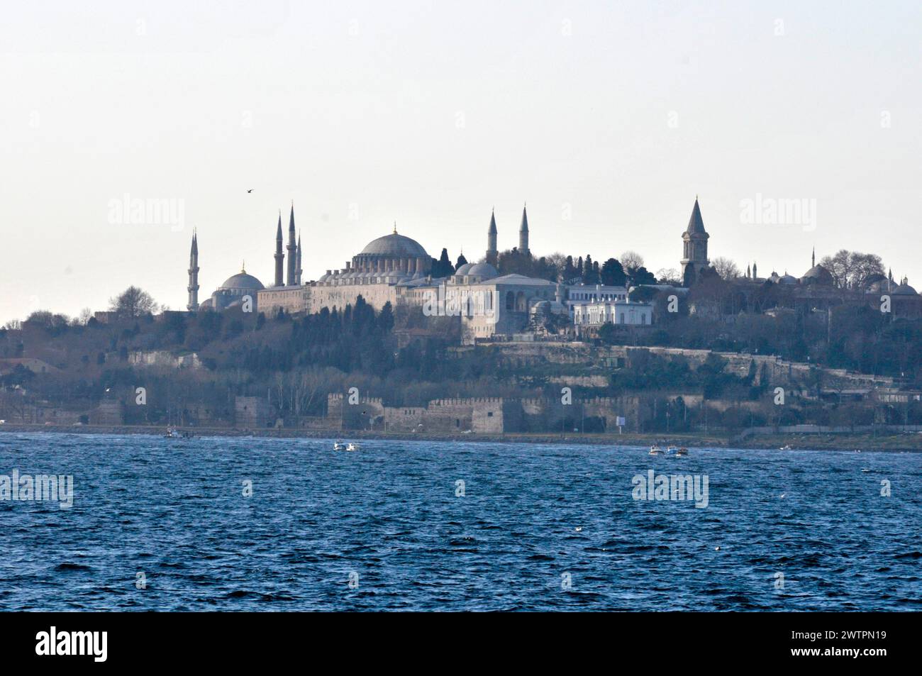 Istanbul landscape fron the sea Stock Photo - Alamy