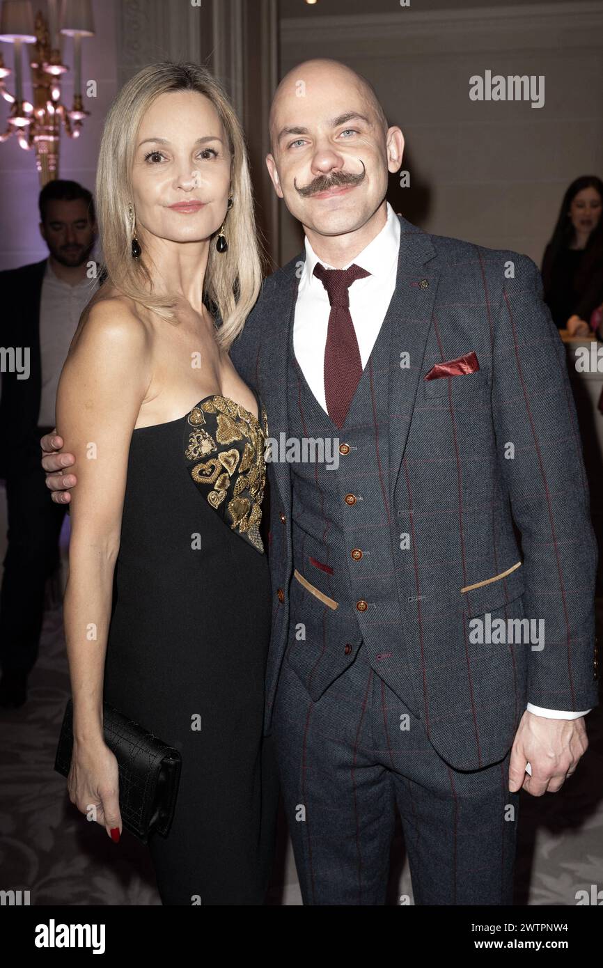 Paris, France. 19th Mar, 2024. Vincent Victor and Marie Saldmann attend ...