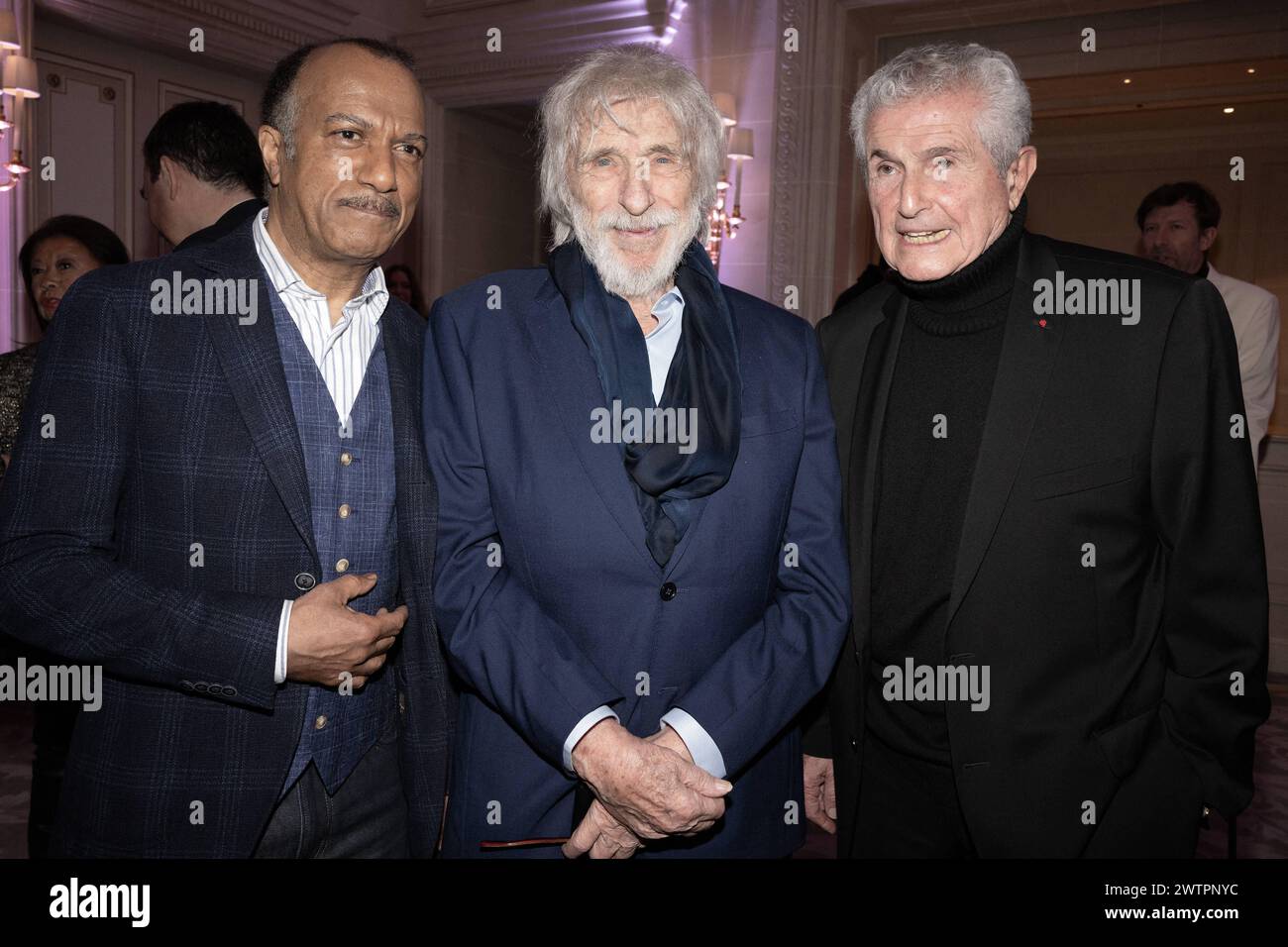 Paris, France. 19th Mar, 2024. Pascal Legitimus, Pierre Richard and ...