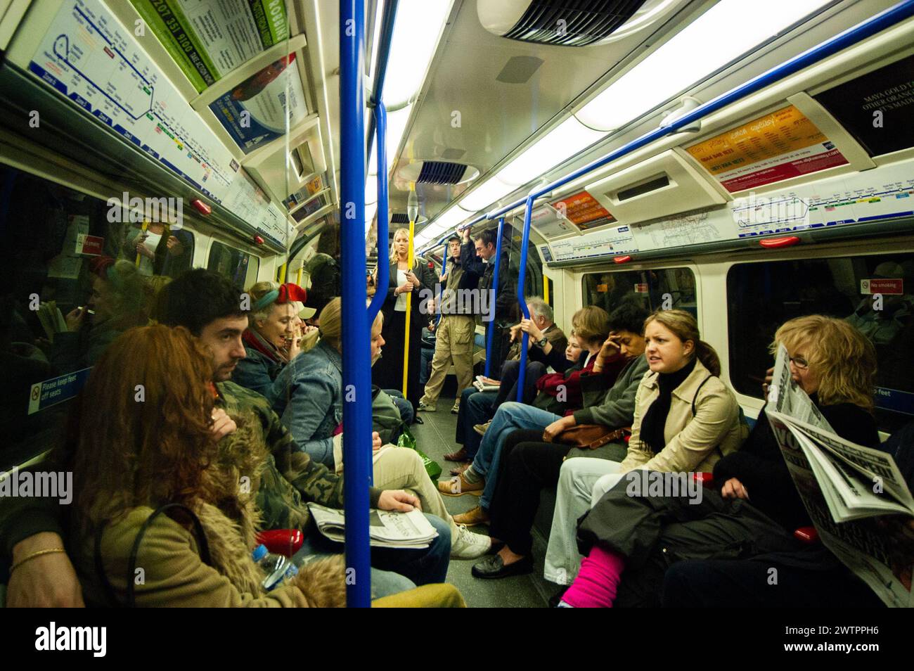 London Underground Railway, London, England, United Kingdom Stock Photo ...