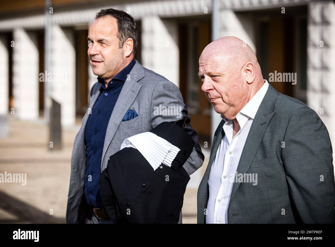 DEN BOSCH - Peter Gillis arrives at the court. Reality star Gilles is ...