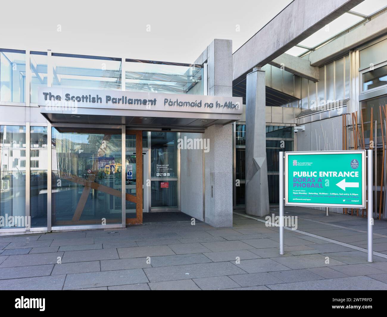 The scottish parliament building, Holyrood, Edinburgh, Scotland Stock ...