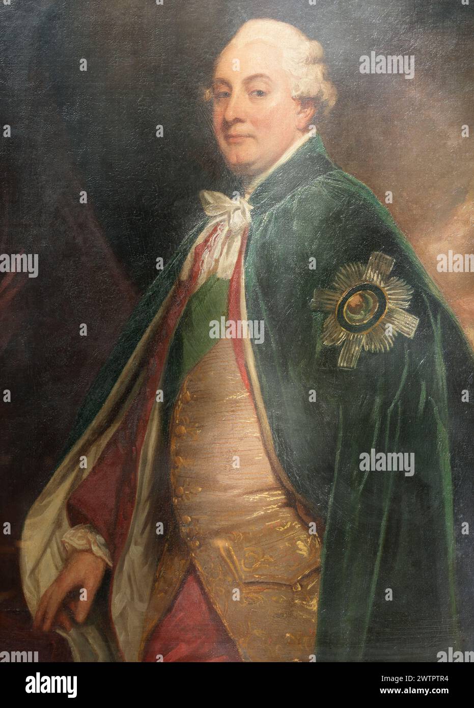 Portrait painting of David Murray, Viscount Stormont, Secretary of ...
