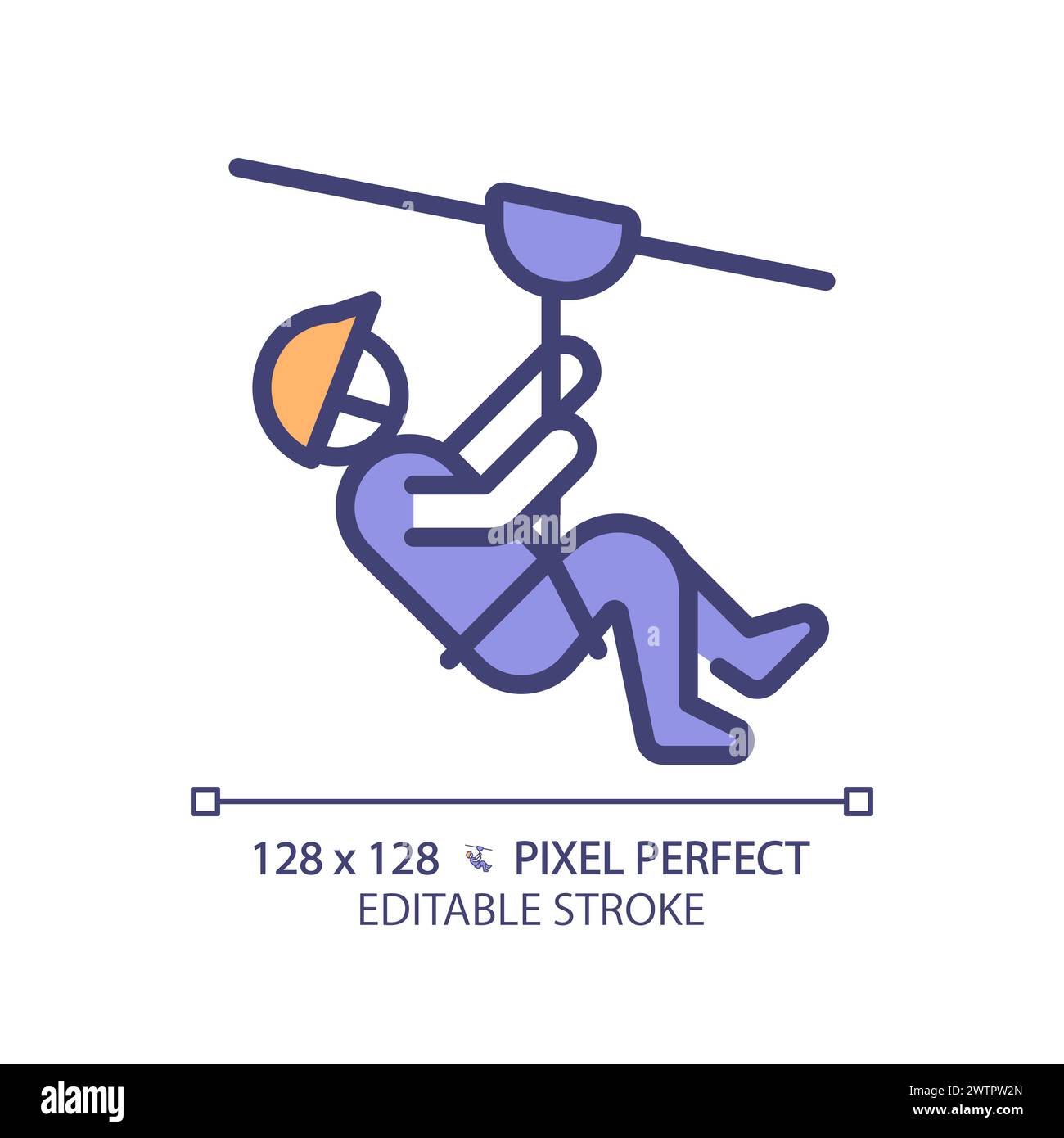 Perfect wire rope hi-res stock photography and images - Alamy