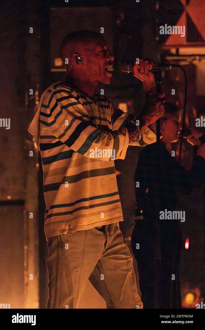 Copenhagen, Denmark. 18th Mar, 2024. The English singer, rapper and ...