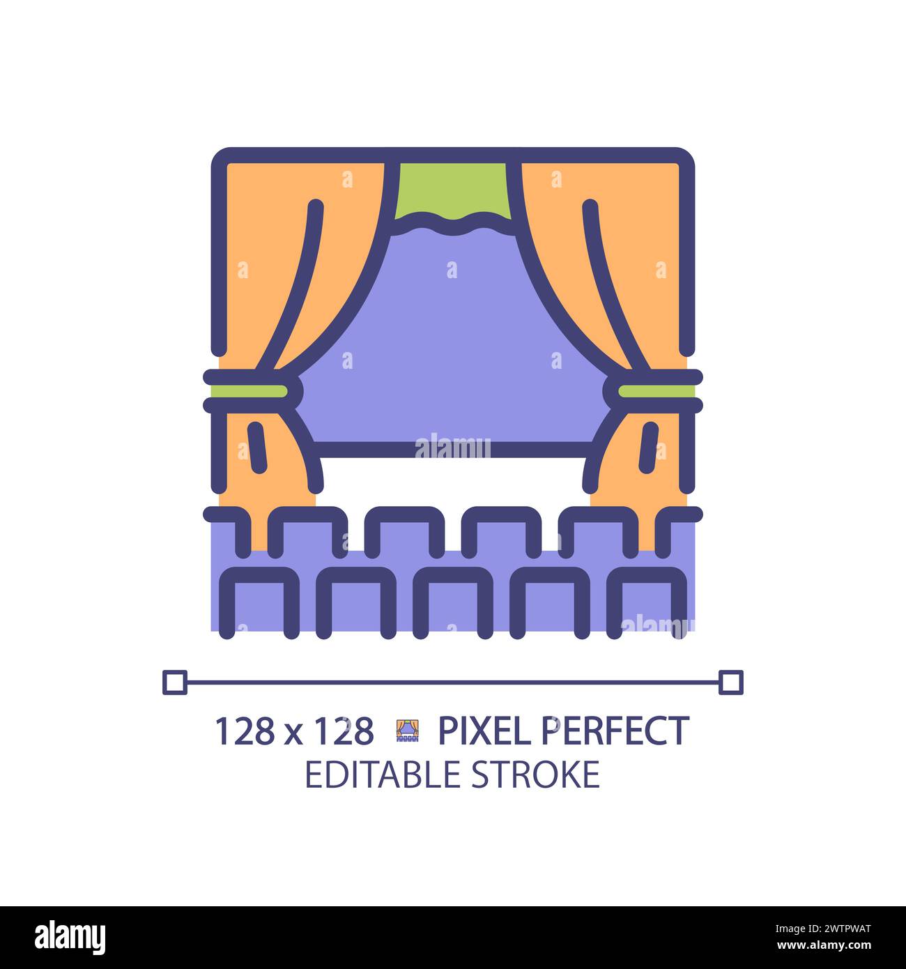 Theater theatrical performance Cut Out Stock Images & Pictures - Alamy