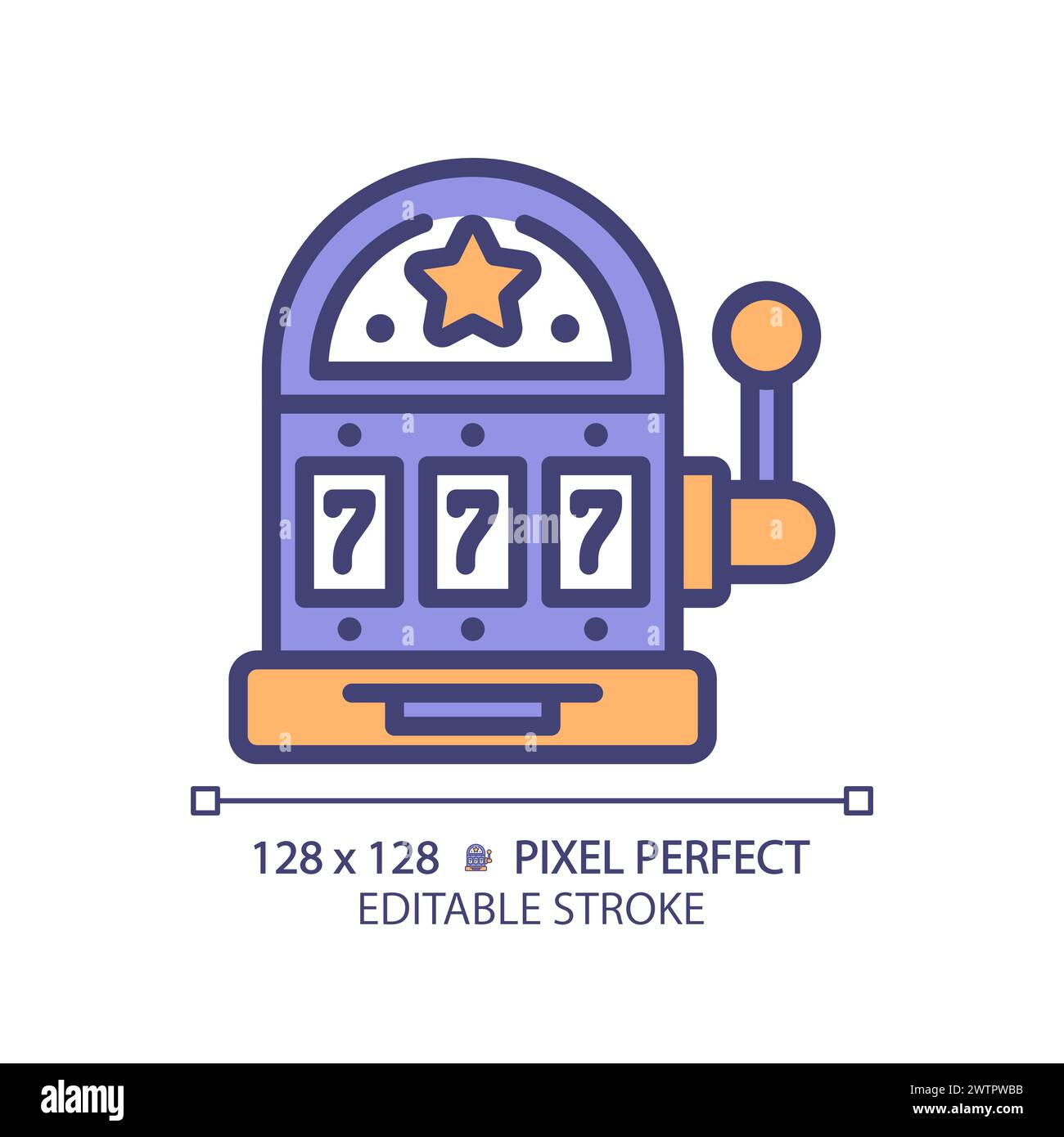 Slot logo Stock Vector Images - Alamy