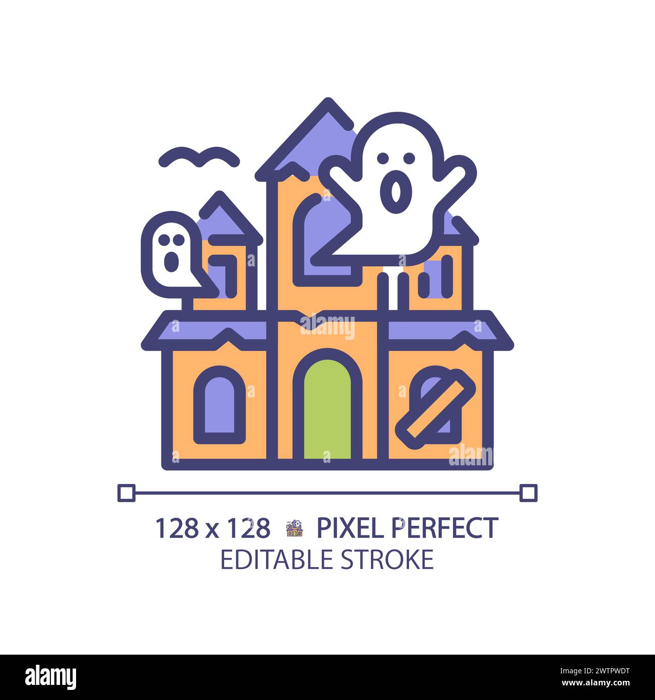 Pixel art castle hi-res stock photography and images - Alamy