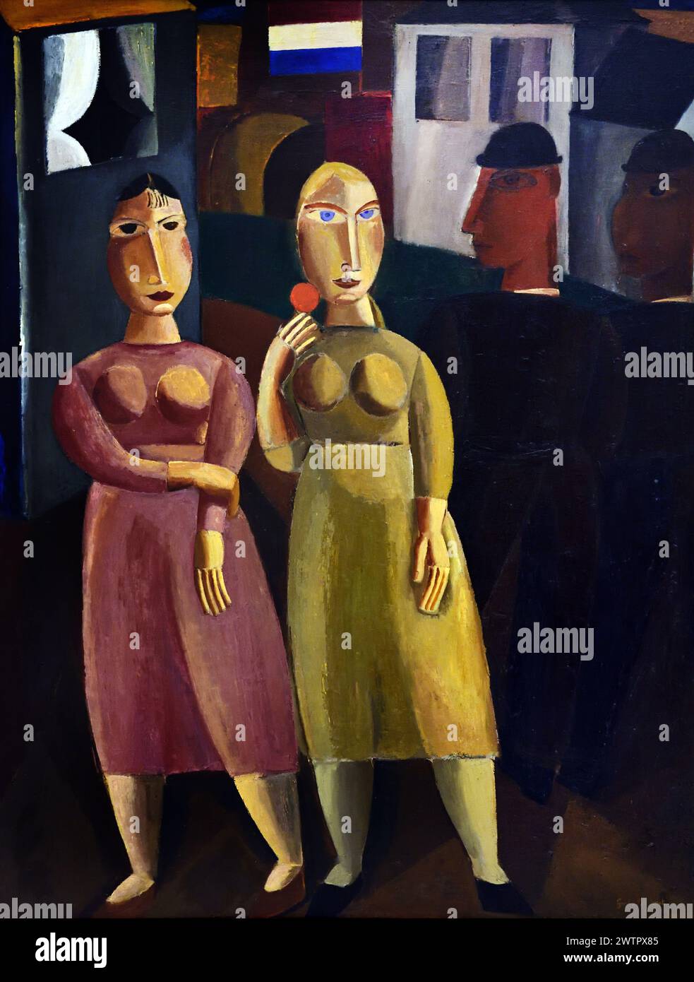 Zondag - Sunday 1921 by Gustave De Smet 1877-1943 Royal Museum of Fine Arts, Antwerp, Belgium ...