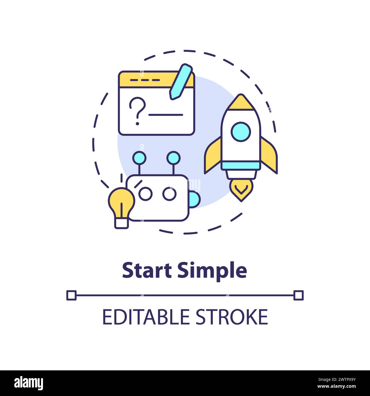 Clear instruction Stock Vector Images - Alamy