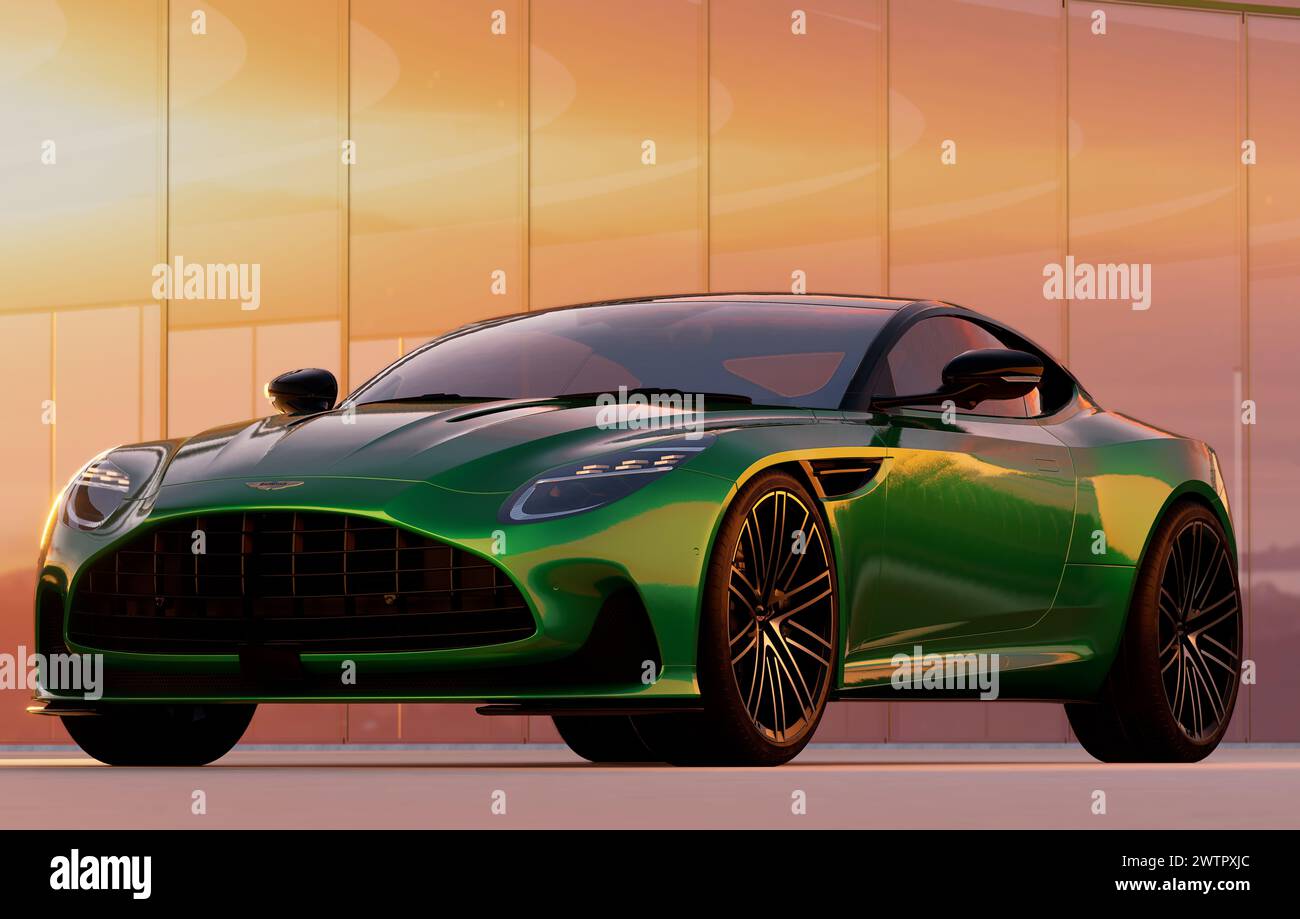 Aston Martin DB12 Coupe Stock Photo - Alamy