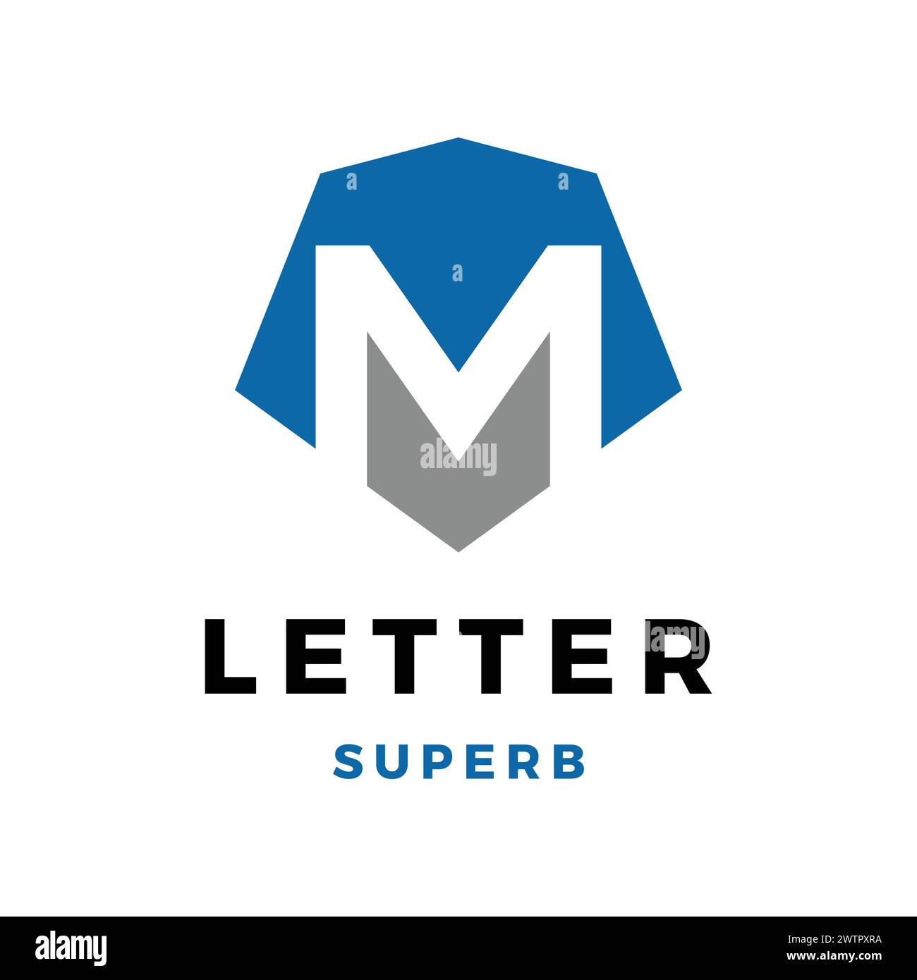 Initial Letter M Icon Logo Design Template Stock Vector Image & Art - Alamy