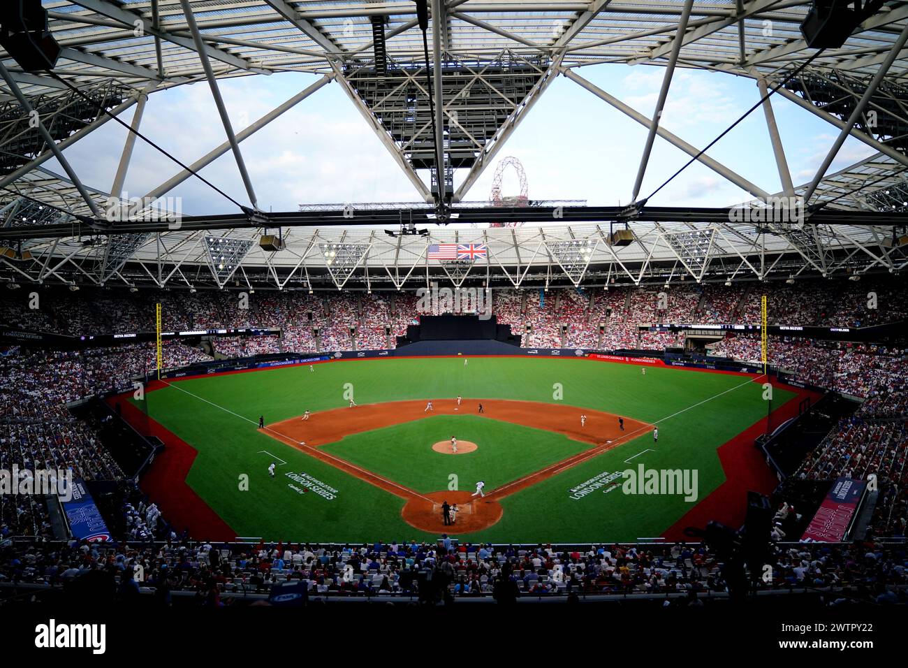 File photo dated 24-06-2023 of the MLB London Series at the London ...
