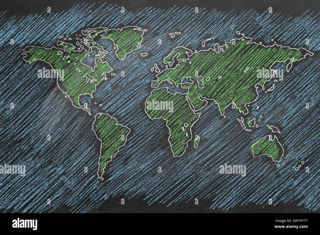 Map atlas asia hand drawn hi-res stock photography and images - Alamy