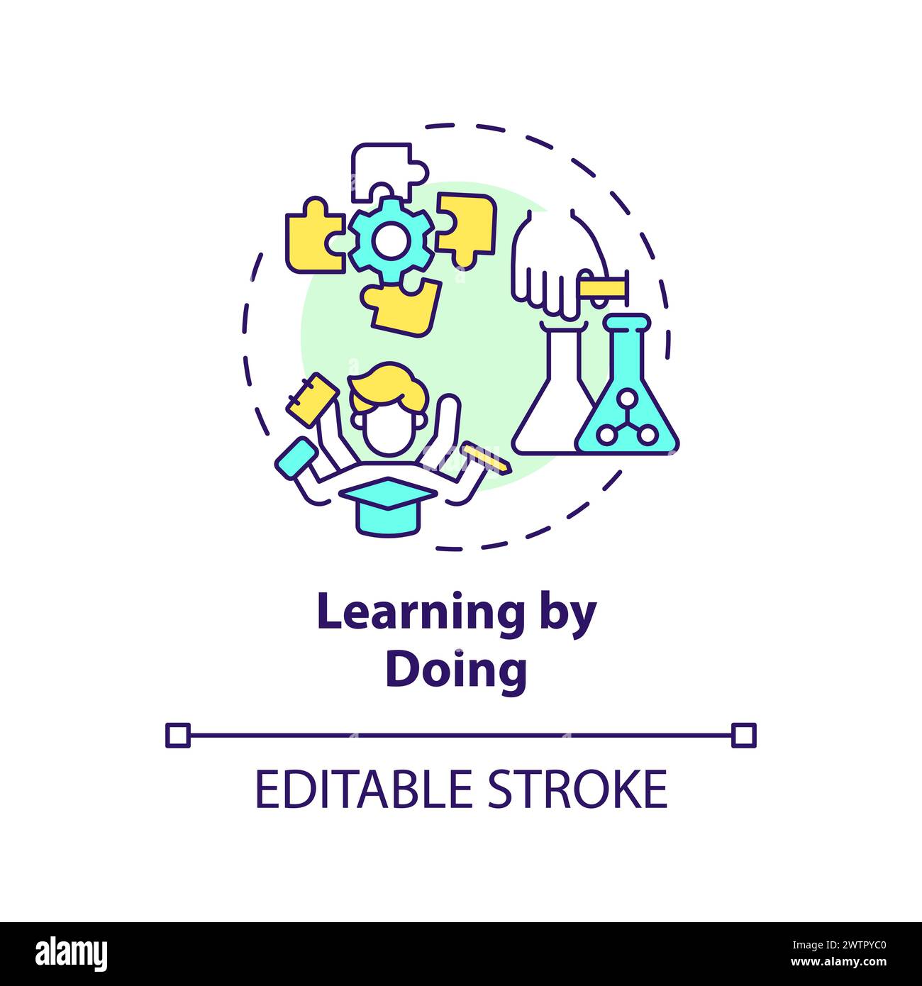 Experiential learning Cut Out Stock Images & Pictures - Alamy