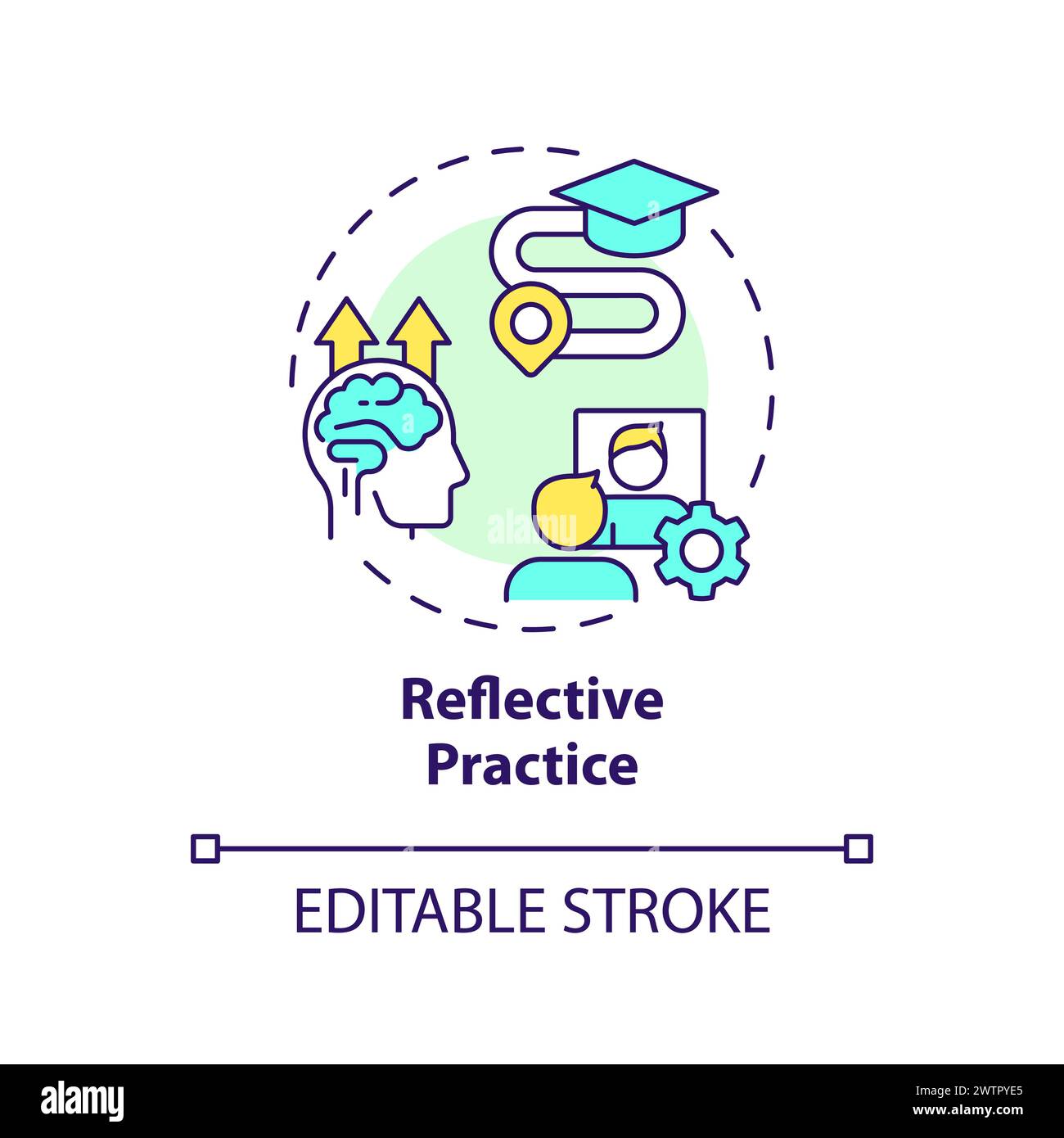 Self reflective practice Cut Out Stock Images & Pictures - Alamy Self reflective practice Cut Out Stock Images & Pictures - Alamy