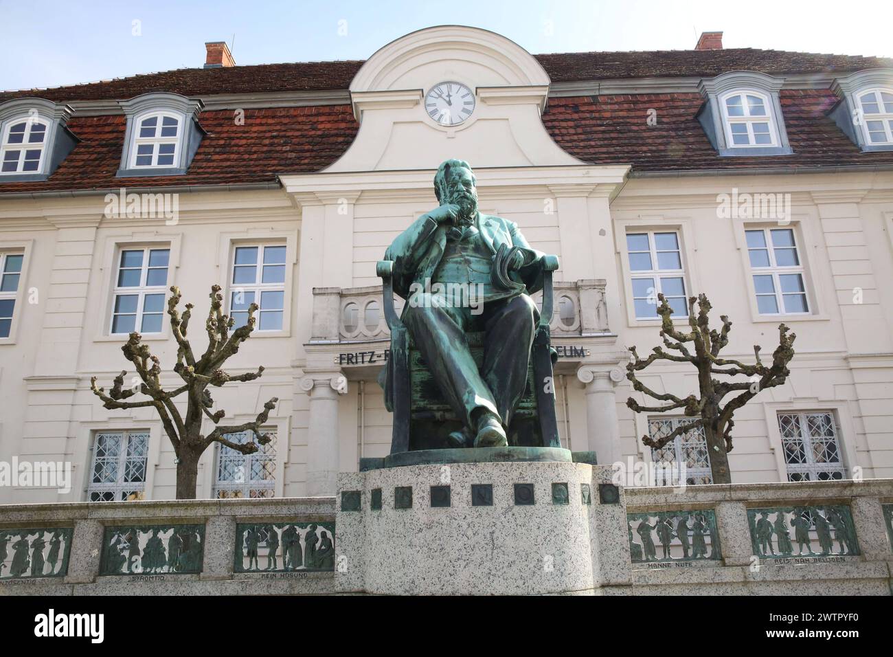 Blick am Montag 18.03.2024 in Stavenhagen Landkreis Mecklenburgische ...